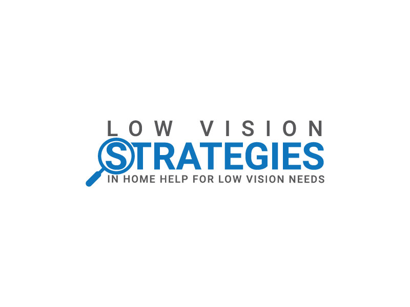 Logo Design for Low Vision Strategies (tag line) In home help for low ...