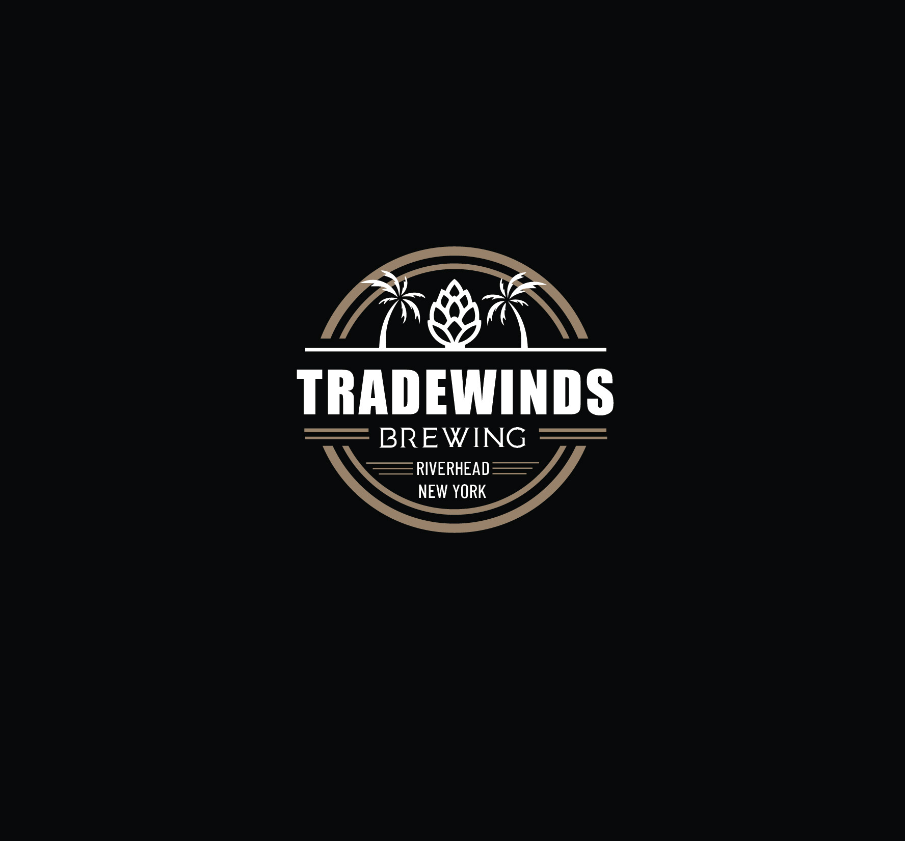 Elegant, Playful Logo Design for Tradewinds Brewing, Riverhead, New ...