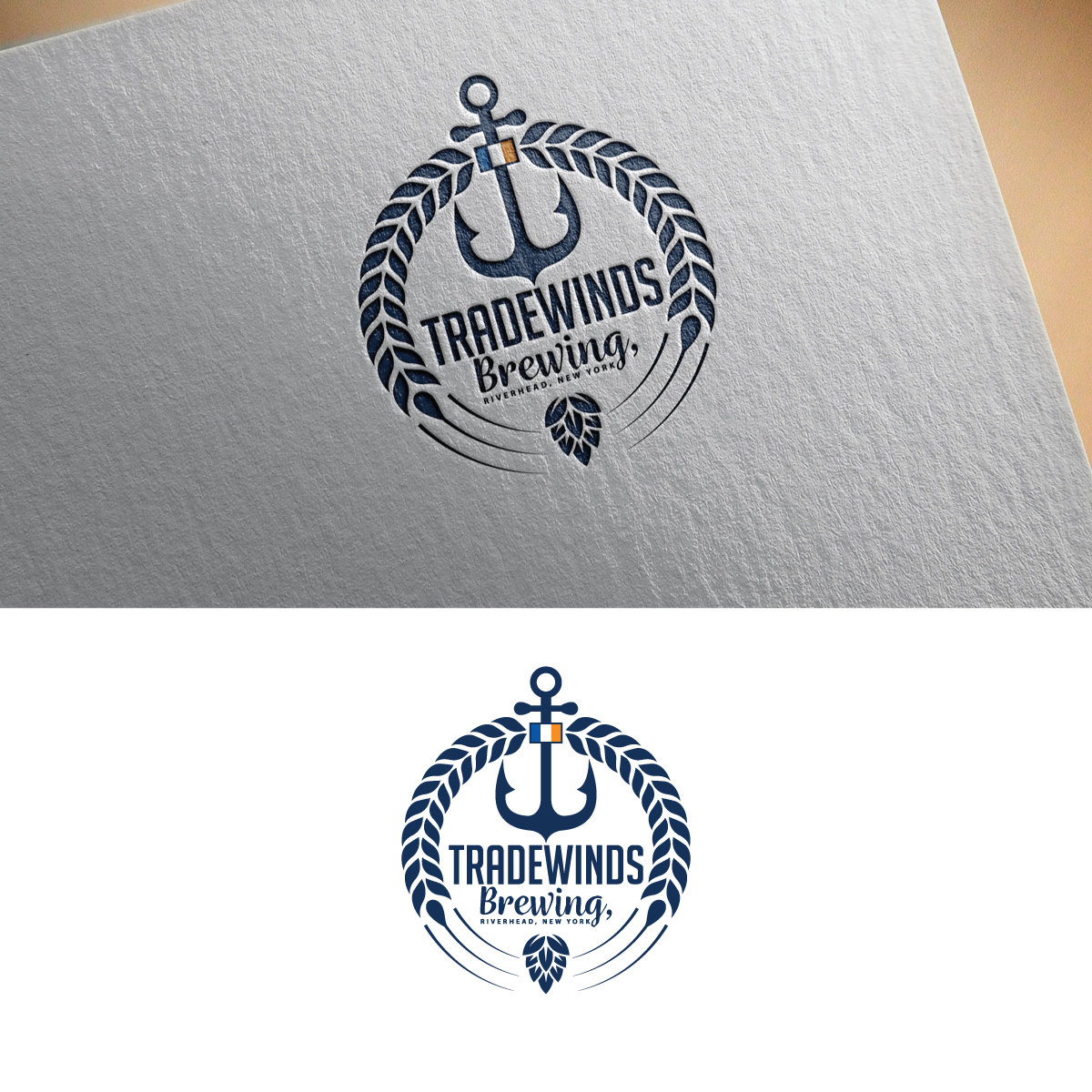 Elegant, Playful Logo Design for Tradewinds Brewing, Riverhead, New ...