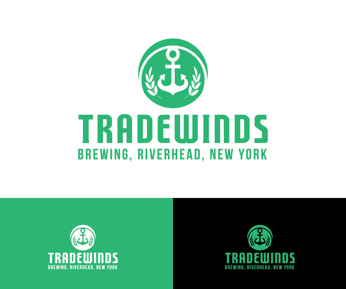 Elegant, Playful Logo Design for Tradewinds Brewing, Riverhead, New ...
