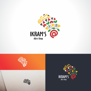 Ikram's Afro Shop- LOGO CREATION | 171 Logo Designs for Ikram's Afro Shop