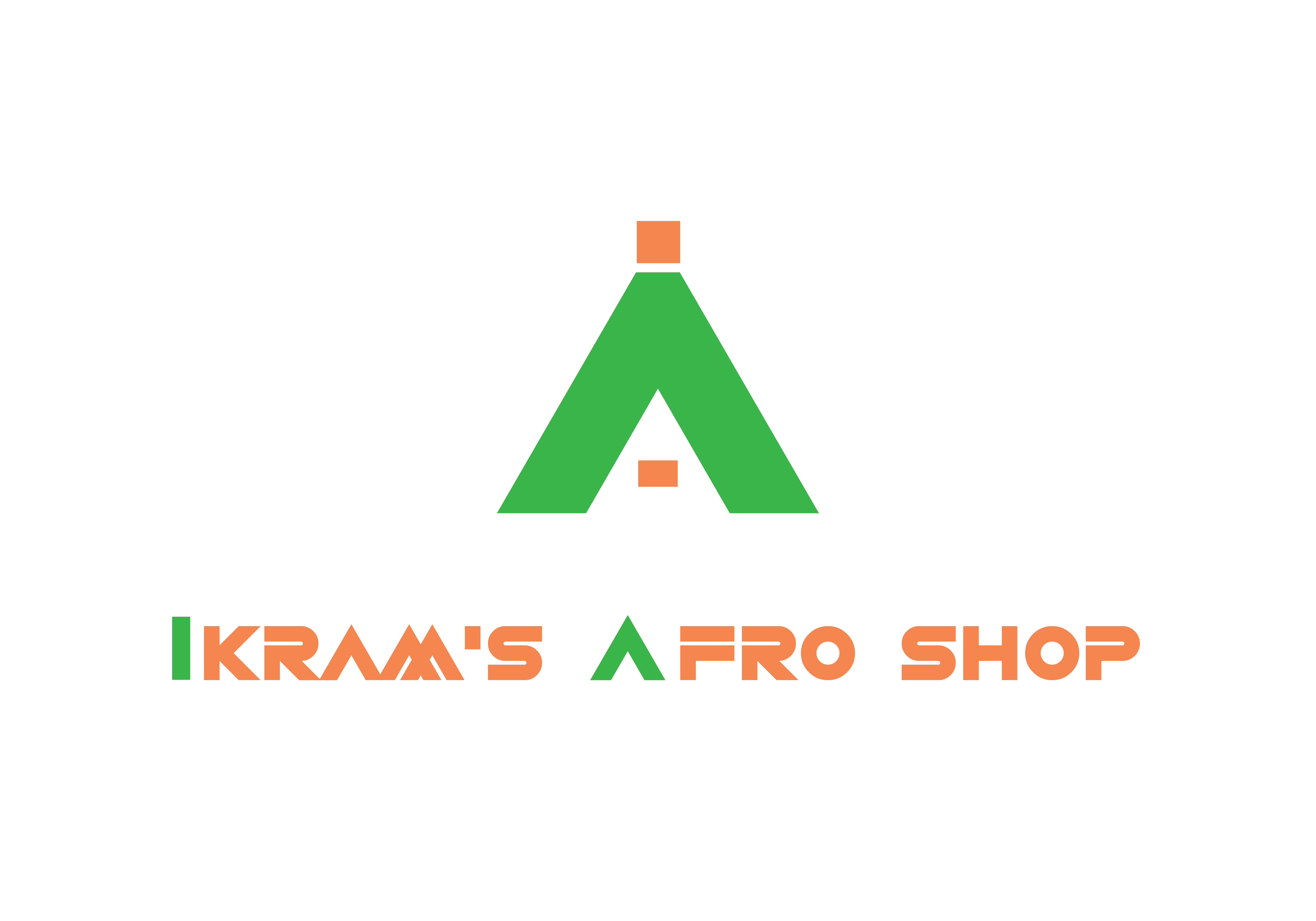 Modern, Bold, Supermarket Logo Design for Ikram's Afro Shop by Mallika ...