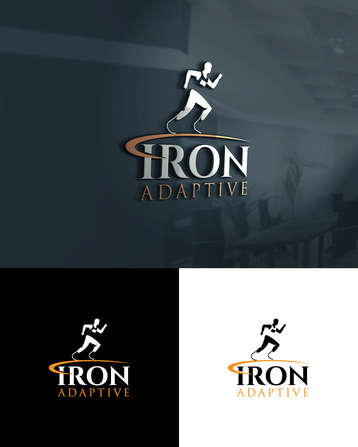 Serious, Professional Logo Design for Iron Adaptive by Md Shehidul ...