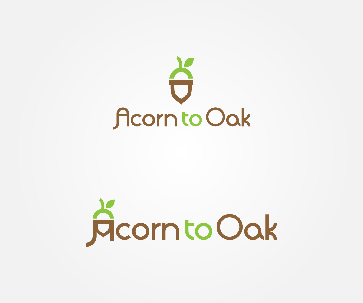 Upmarket, Playful, Childcare Logo Design for Acorn to Oak by logograph ...