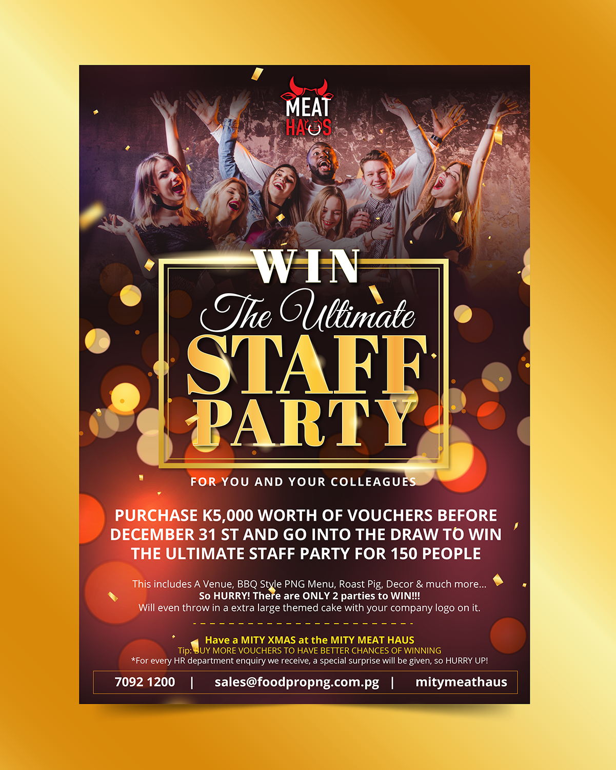 Bold, Playful Flyer Design for a Company by Pinky | Design #23067690