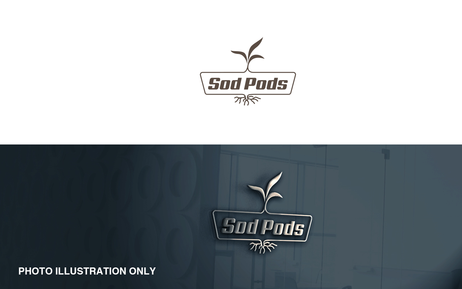 Logo Design for Sod Pods by MT | Design #23063773