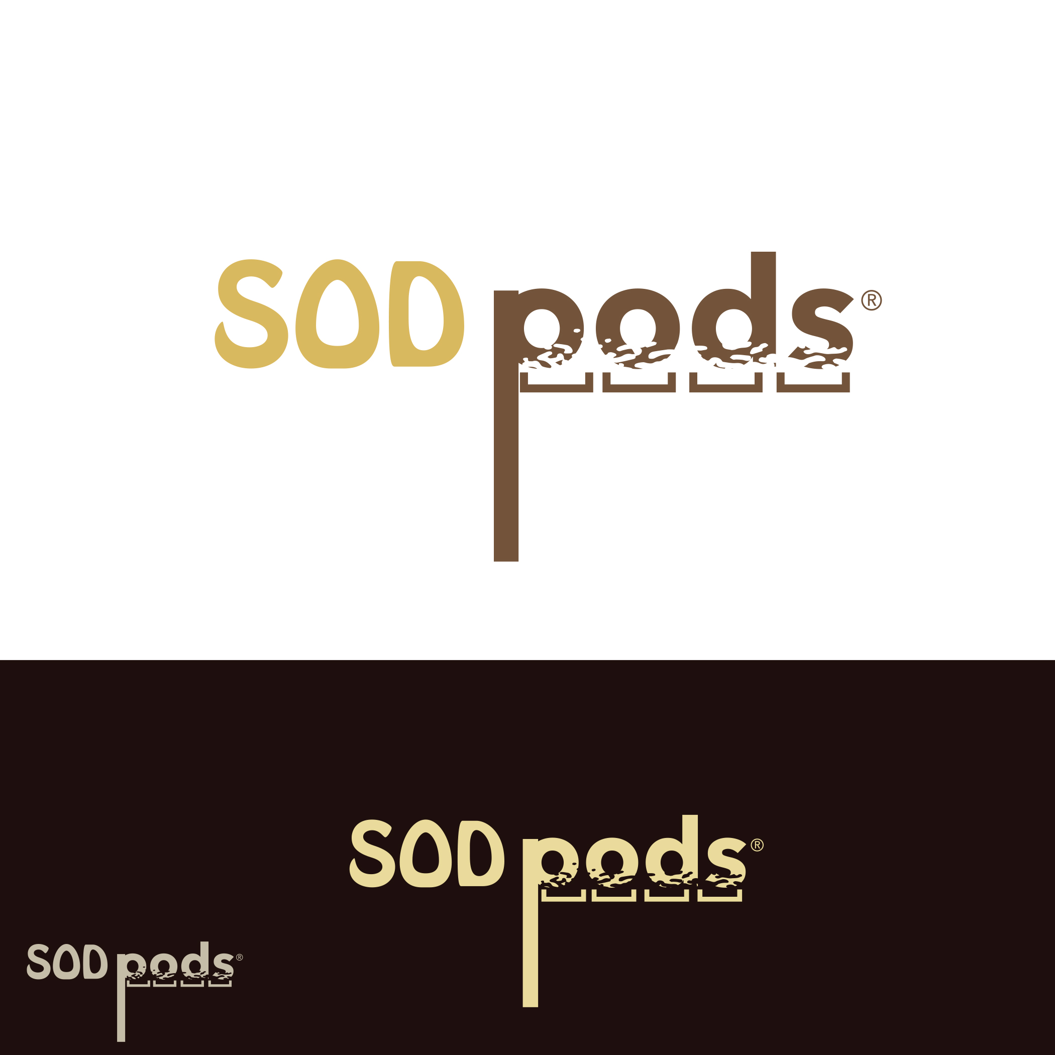 Logo Design for Sod Pods by Mediagrafix | Design #23061903