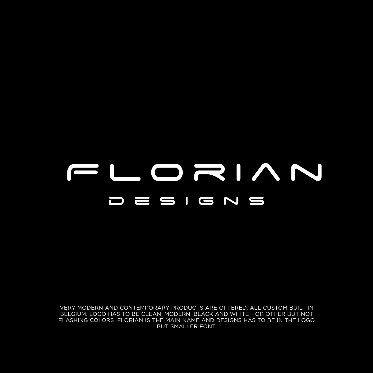 Modern, Elegant Logo Design for FLORIAN designs by Bulbul Ahmed ...