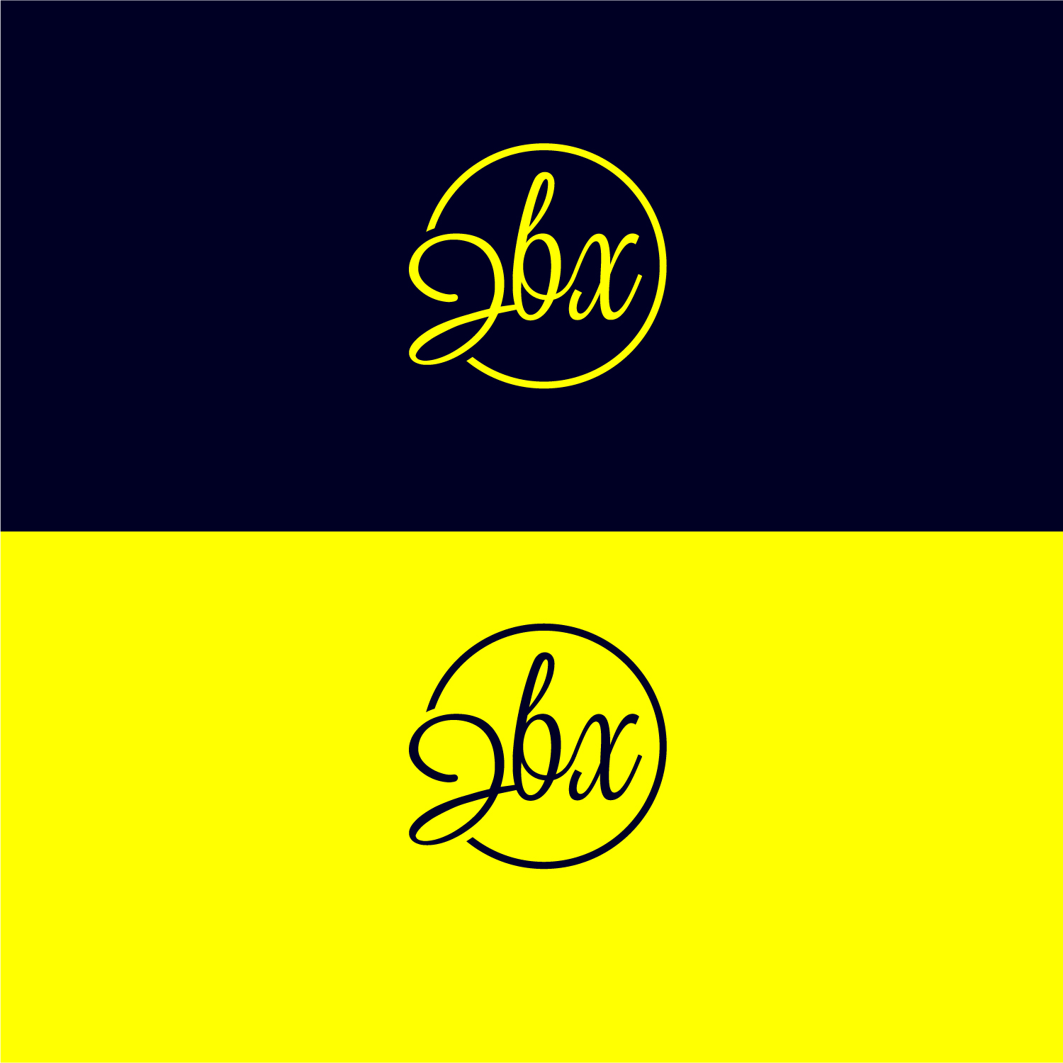 Elegant, Playful Logo Design for JBX by Muhammad Imran 3 | Design #23106444