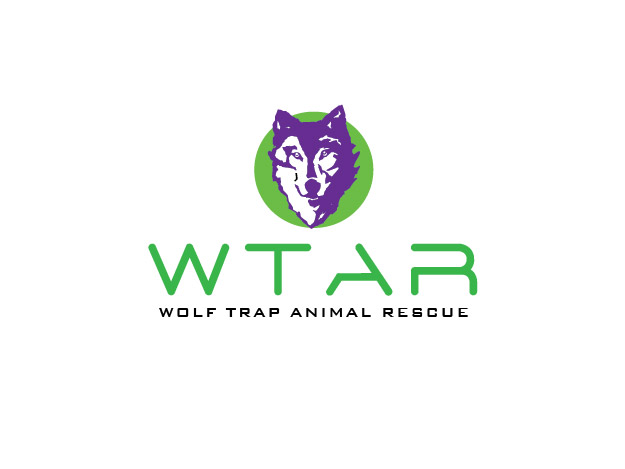Logo Design for OPTIONS: 1) WTAR; 2) WOLF TRAP ANIMAL RESCUE; 3) WTAR ...