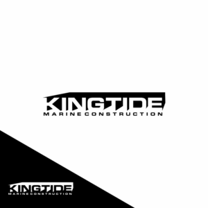 King Tide Marine Construction Logo | 45 Logo Designs for King Tide ...