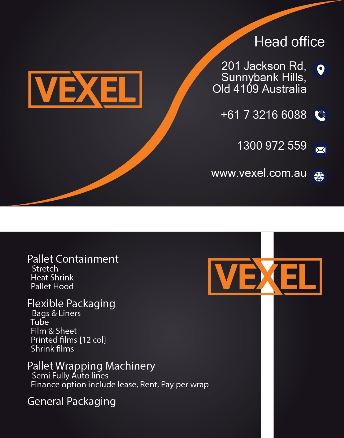 Serious, Professional, Manufacturing Business Card Design for a Company ...