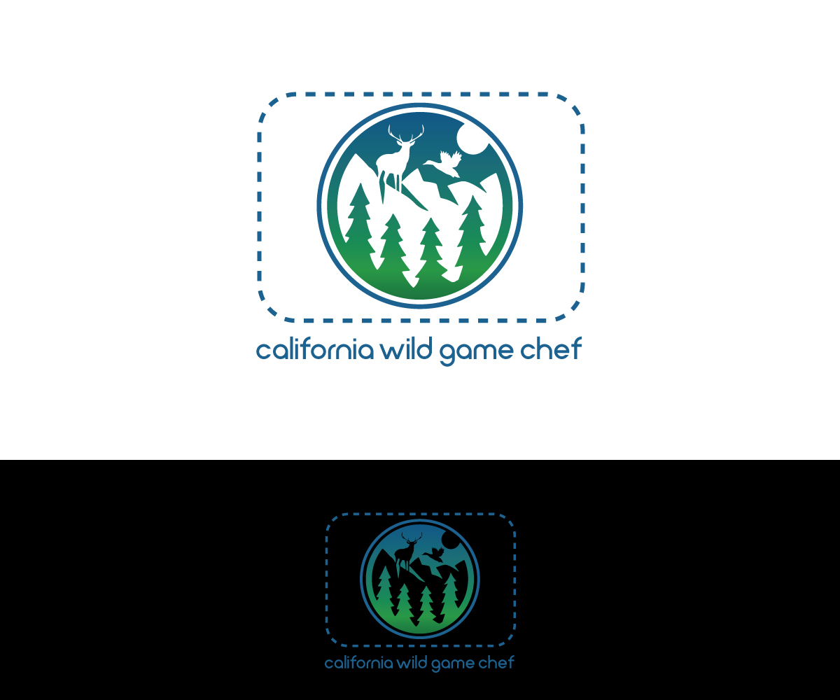 Professional, Masculine Logo Design for CALIFORNIA WILD GAME CHEF by ...