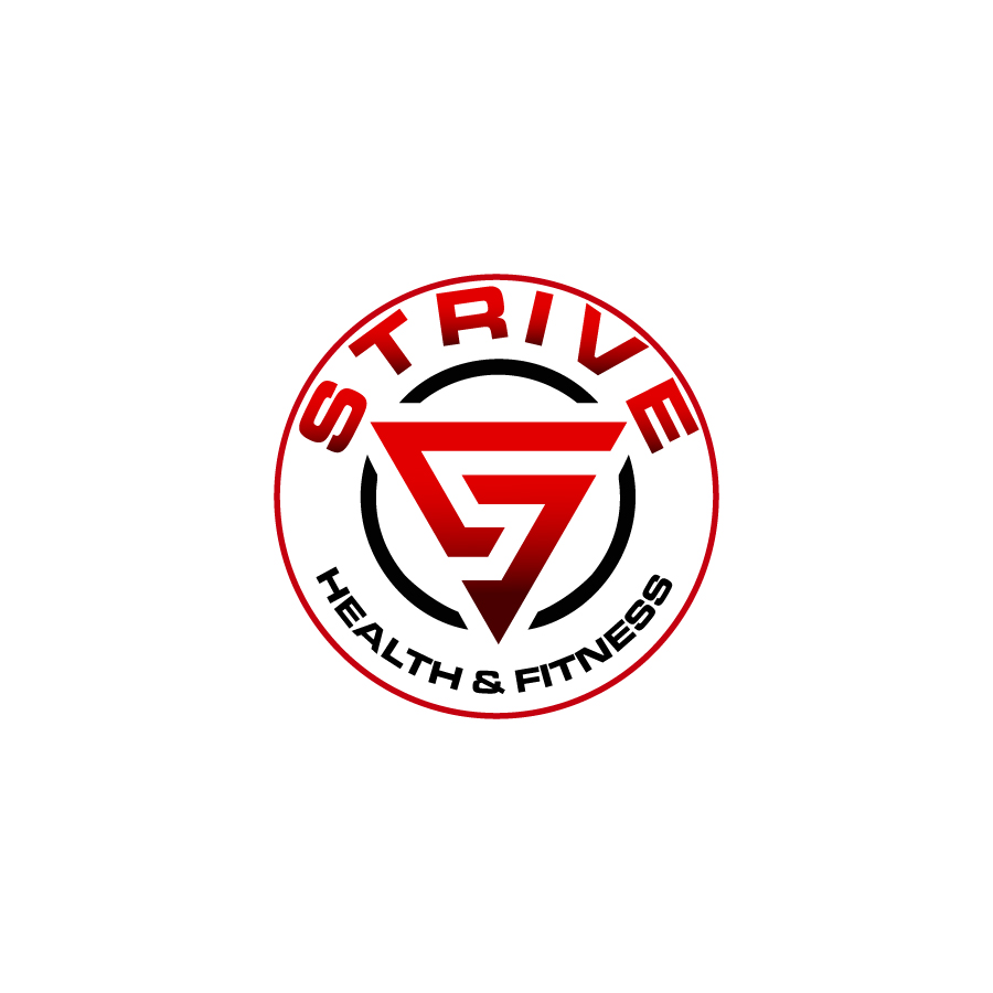 Bold, Serious, Fitness Logo Design for Strive Health & Fitness, Strive ...