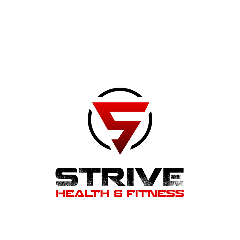 Bold, Serious, Fitness Logo Design for Strive Health & Fitness, Strive ...