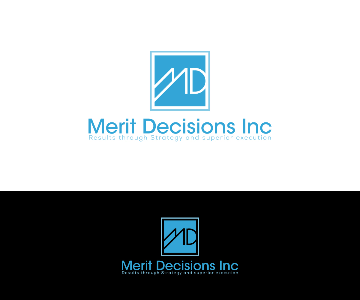 Professional, Serious Logo Design for Merit Decisions Inc. Results ...