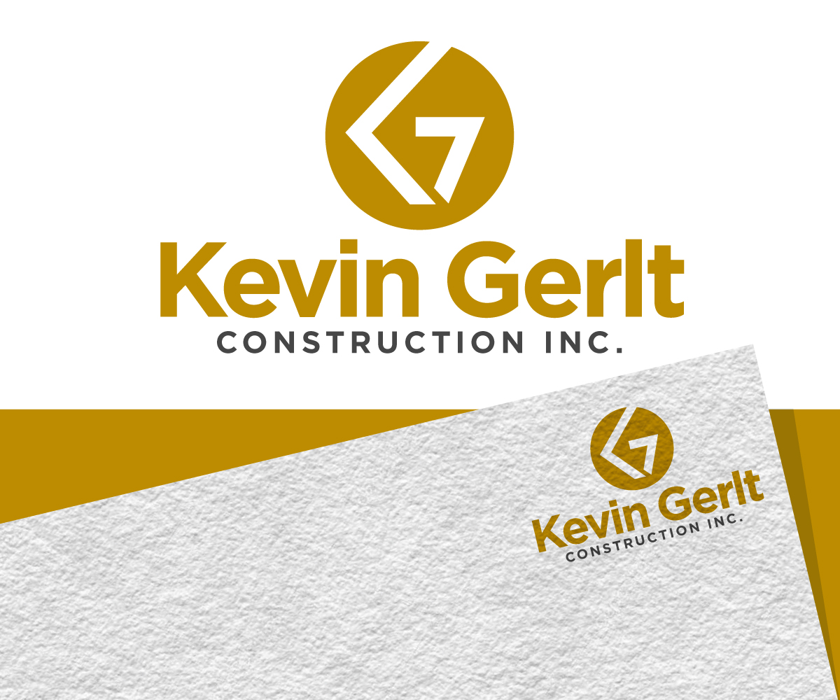 Elegant, Playful, Construction Company Logo Design for Kevin Gerlt ...