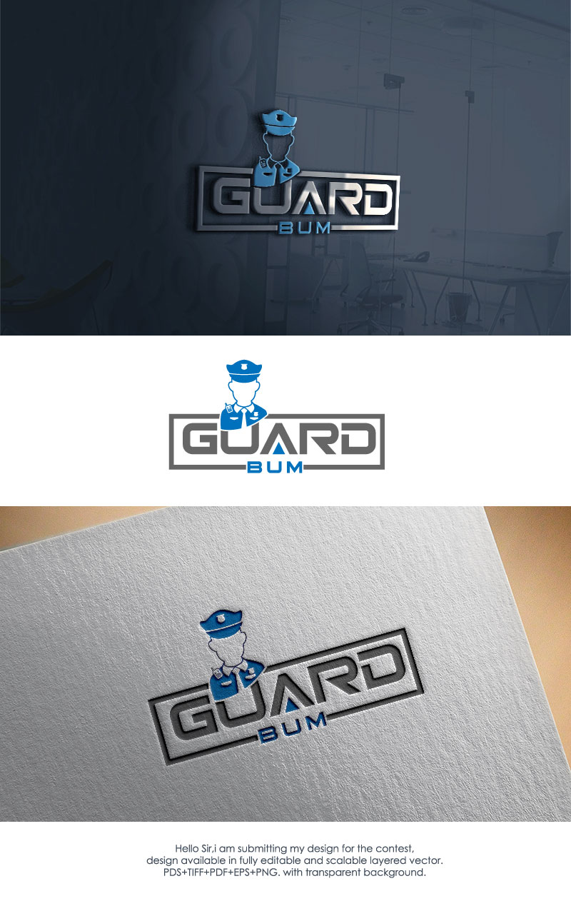 Elegant, Playful Logo Design for Guard Bum by Easin_Logo | Design #23157105