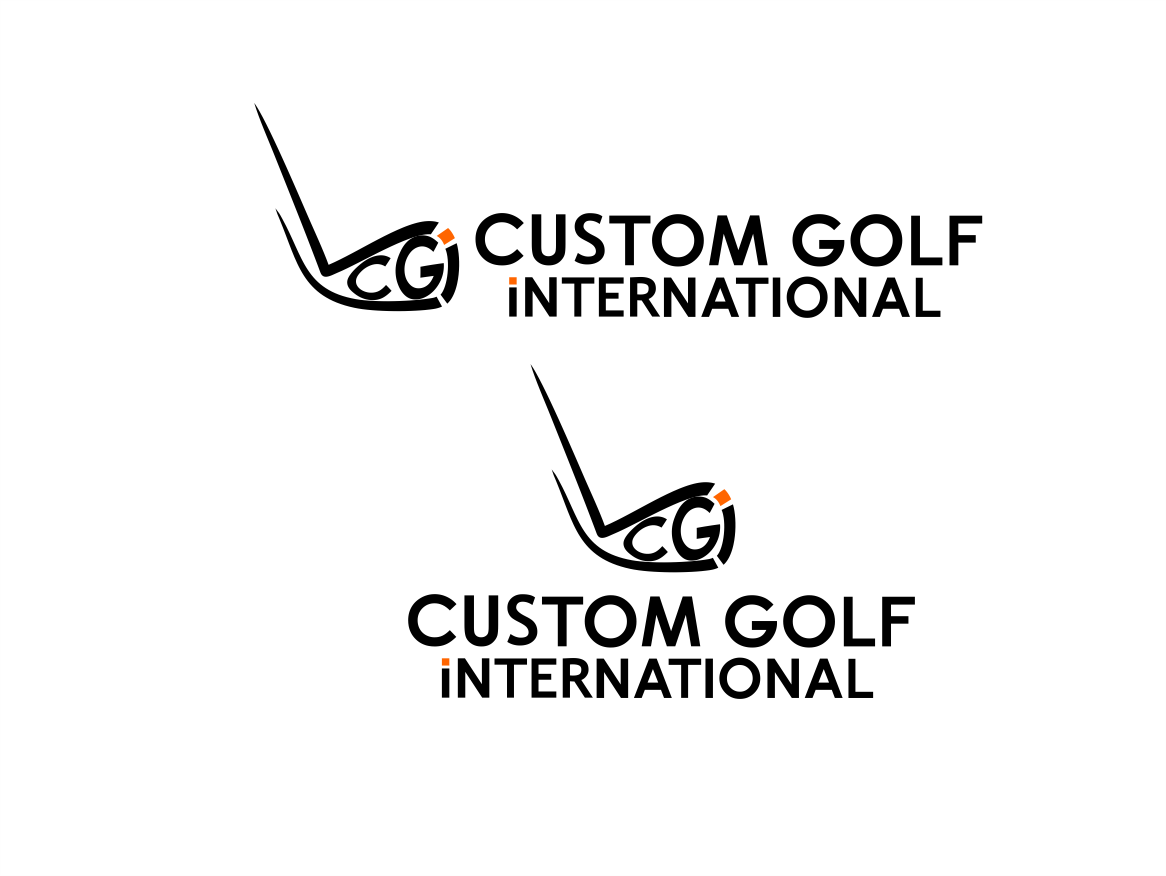 Professional, Upmarket Logo Design for Custom Golf International by ...