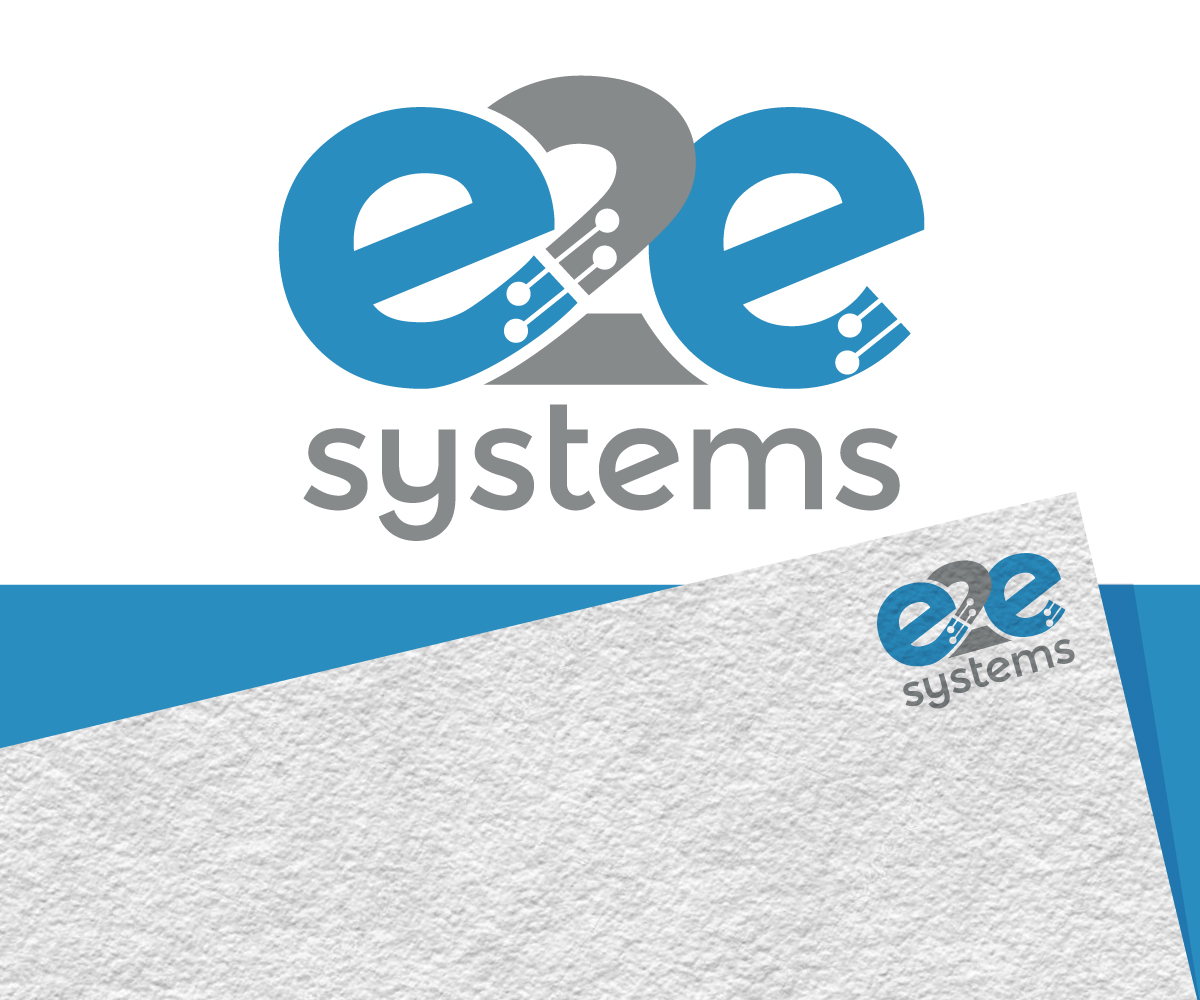 Logo Design for e2e systems (end-to-end solution) Technical Excellence Very best in Integration ...