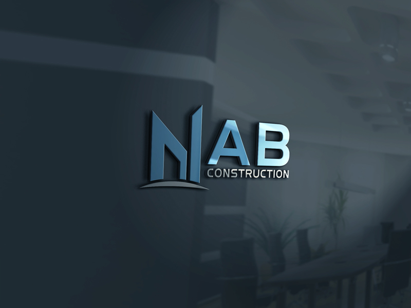 Professional, Serious, Construction Logo Design for AB Construction by ...