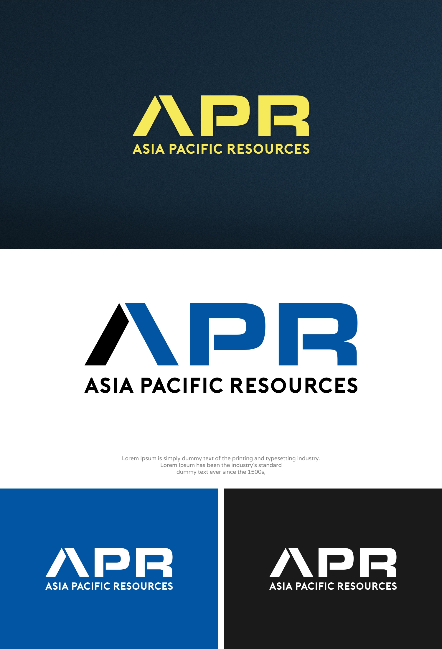 Elegant, Playful Logo Design for APR in larger font, with Asia Pacific ...