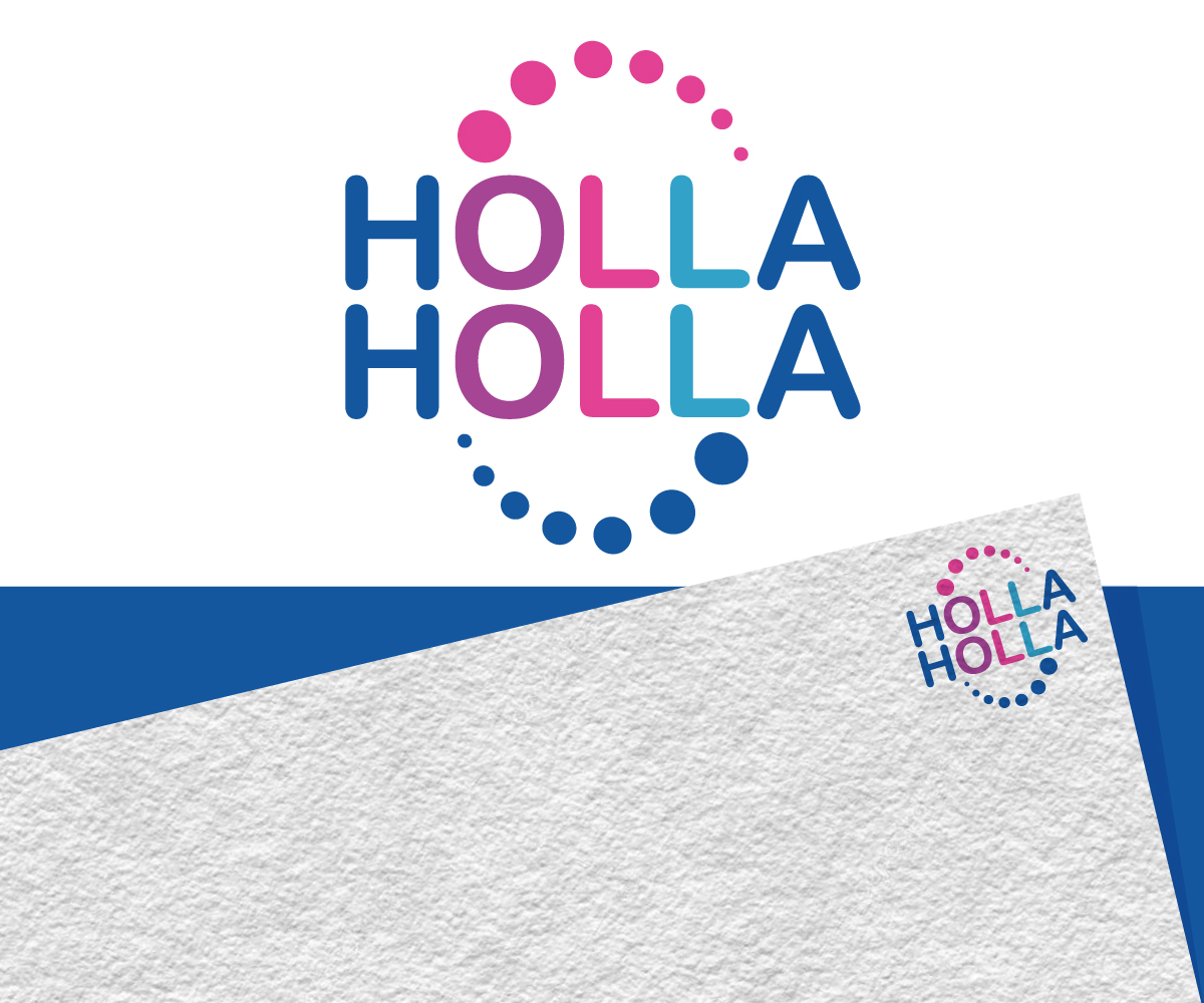 Playful, Personable, Video Production Logo Design for Holla holla by ...
