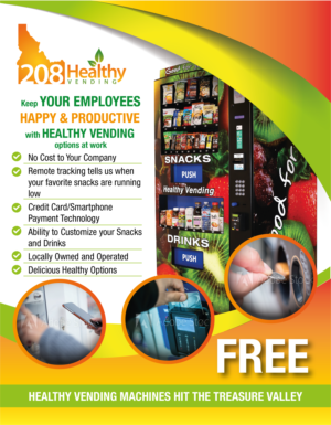 Healthy Vending Machine Business Flyer | 33 Flyer Designs for a ...