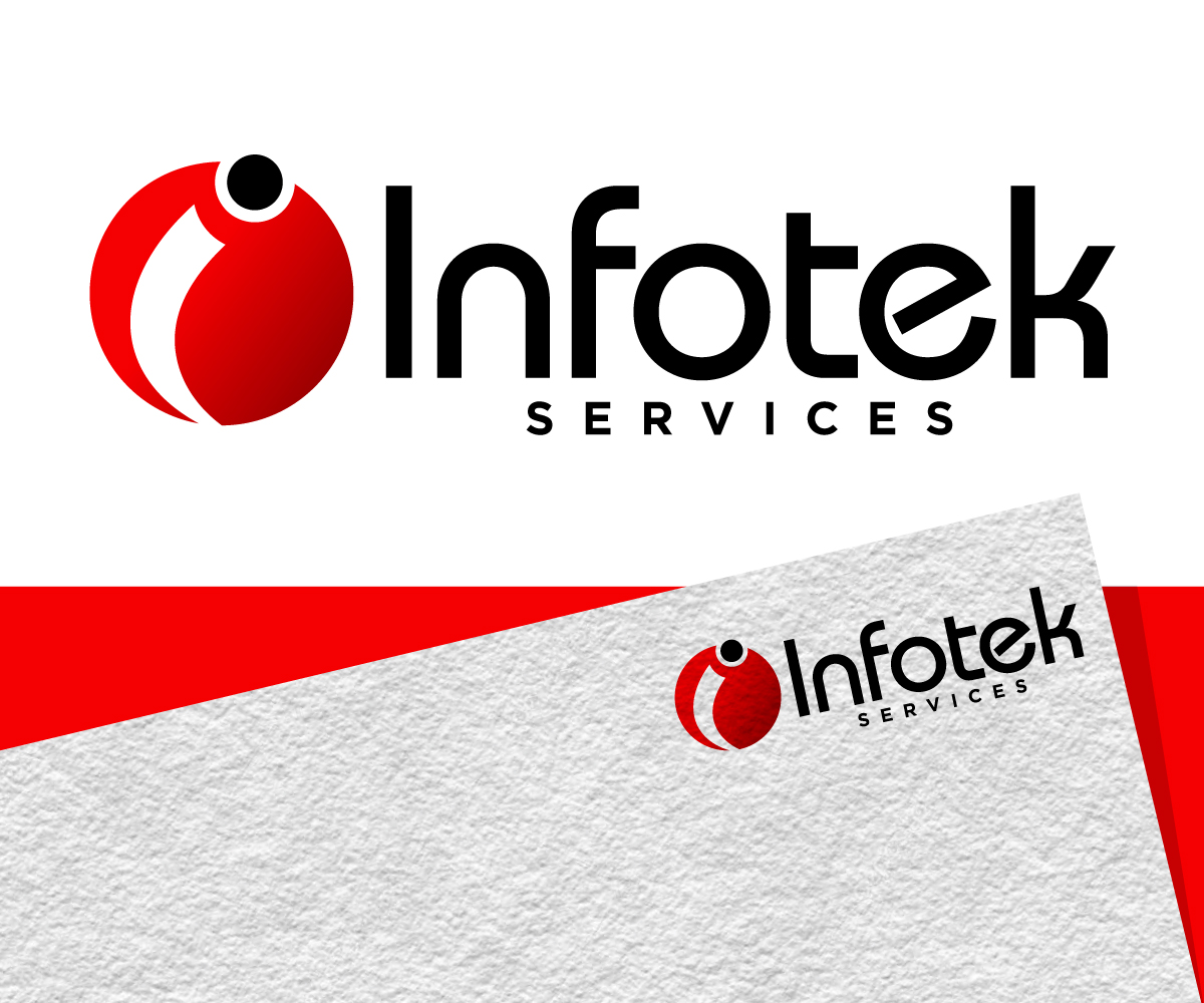Modern, Professional, It Company Logo Design for Infotek Services by ...
