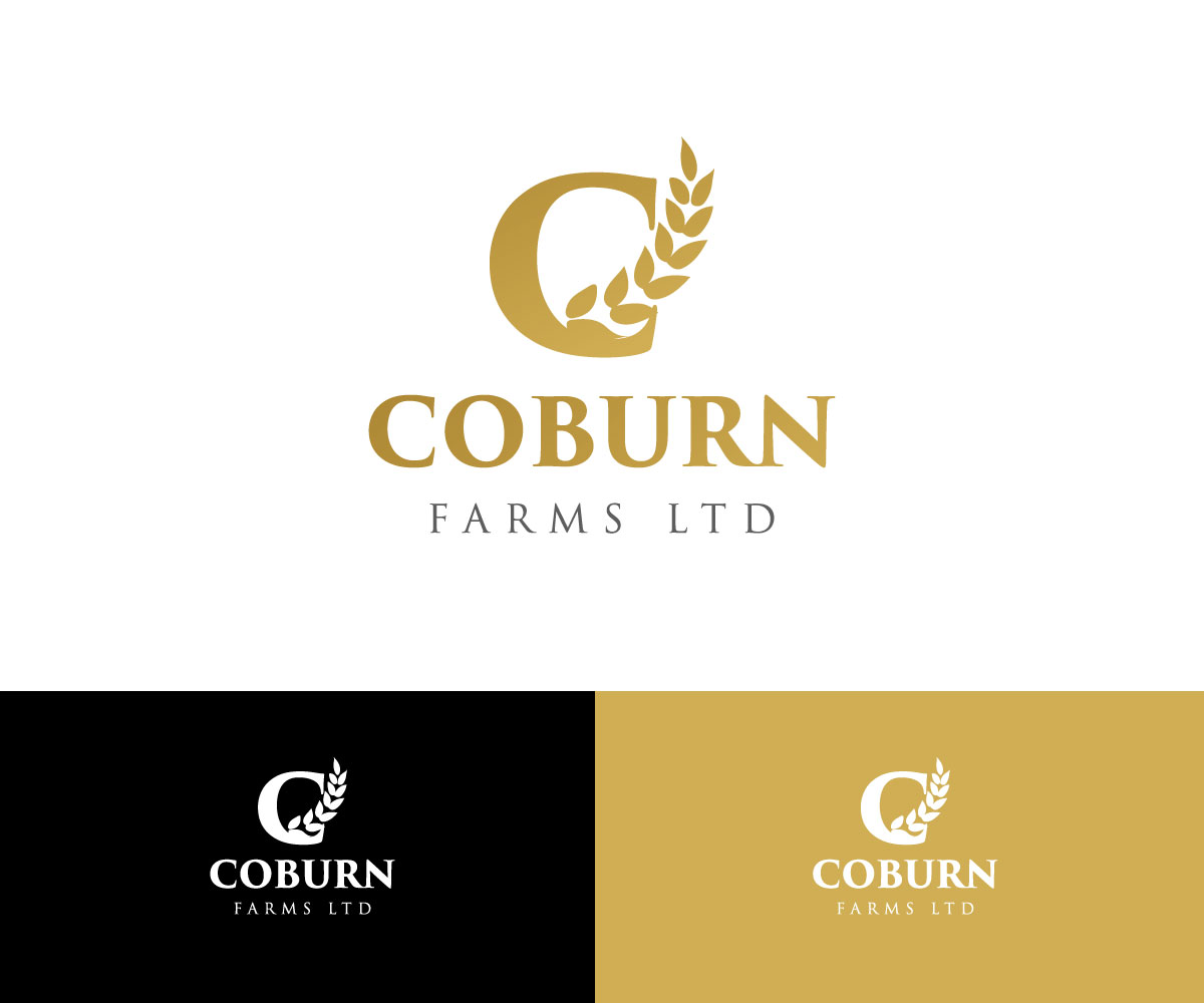 Elegant, Playful Logo Design for Name of company “Coburn Farms Ltd ...