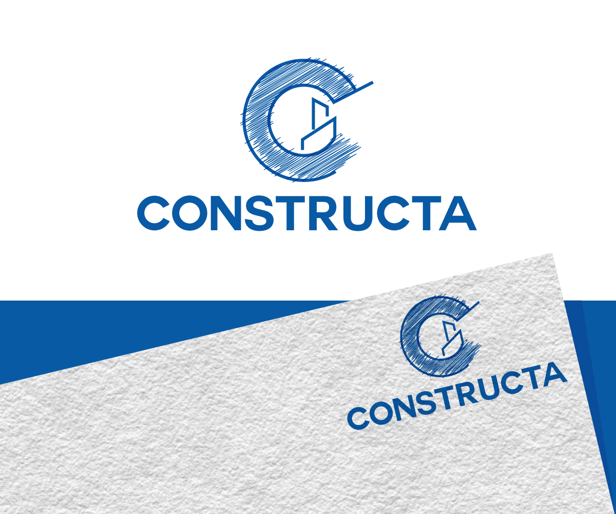 Serious, Modern, Construction Company Logo Design for Constructa or ...