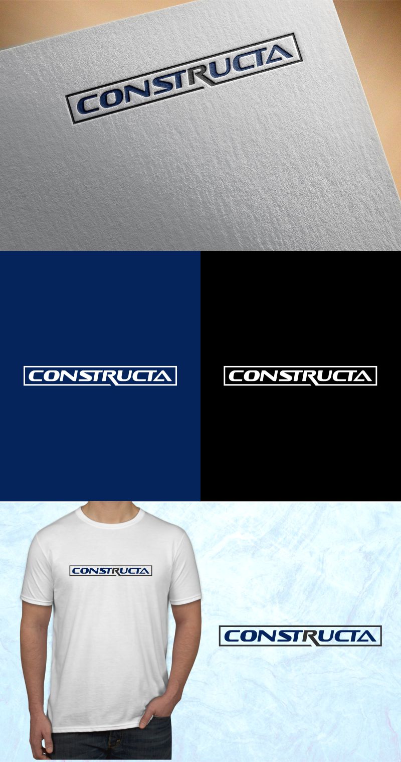 Serious, Modern, Construction Company Logo Design for Constructa or ...