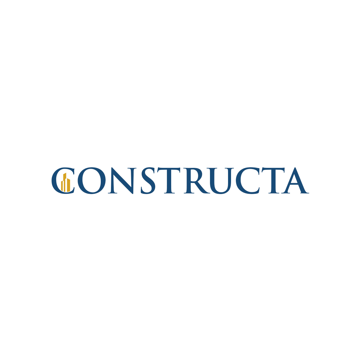 Serious, Modern, Construction Company Logo Design for Constructa or ...