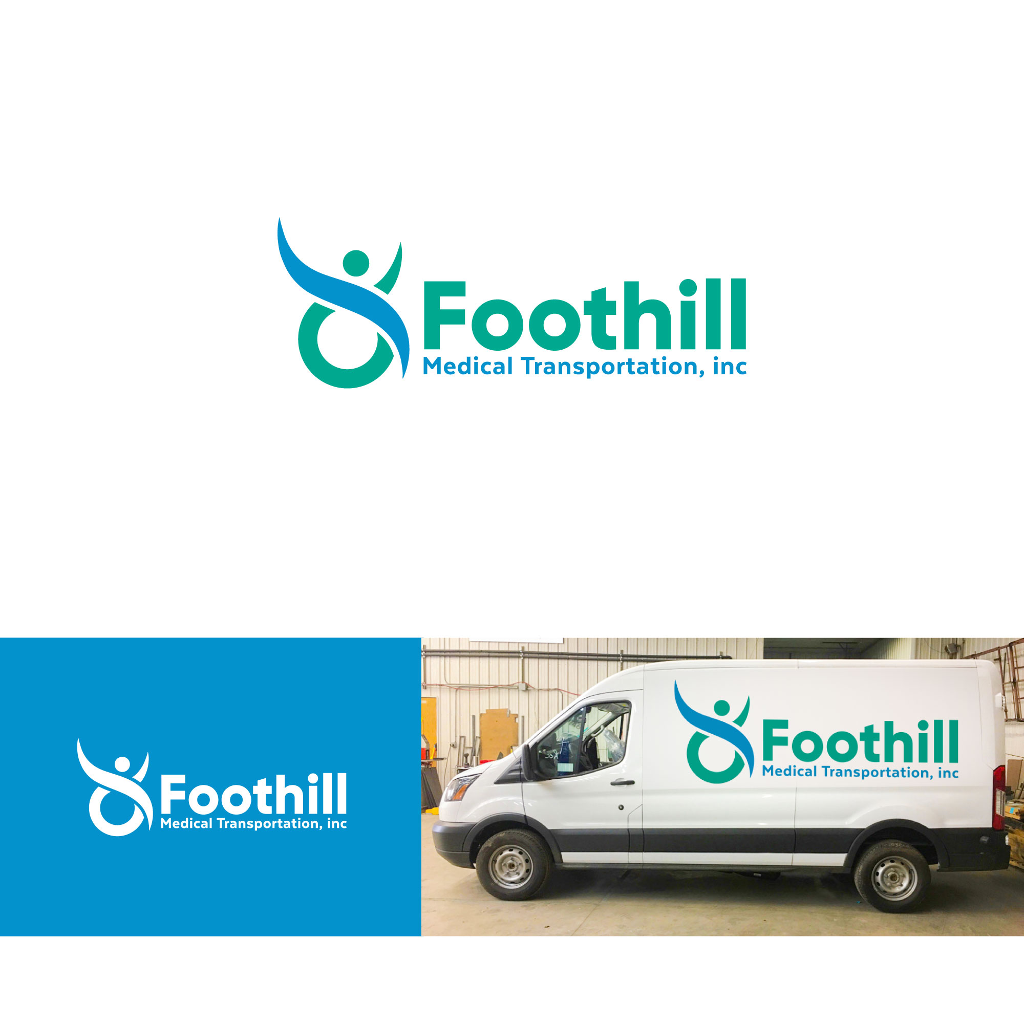 Professional, Modern Logo Design for Foothill Medical Transportation ...
