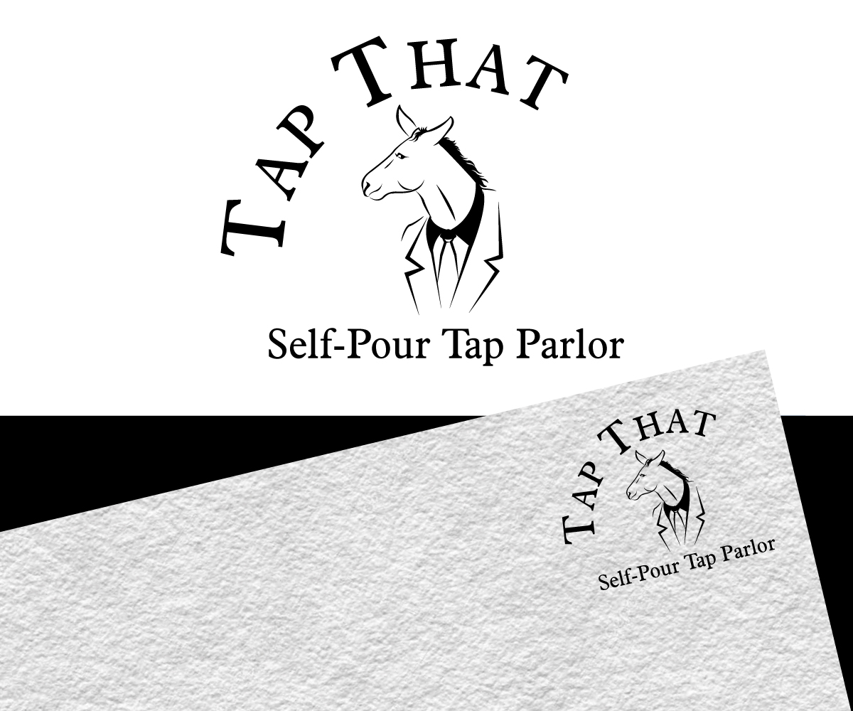 Modern, Upmarket Logo Design for TAP THAT Self-Pour Tap Parlor by Jay ...