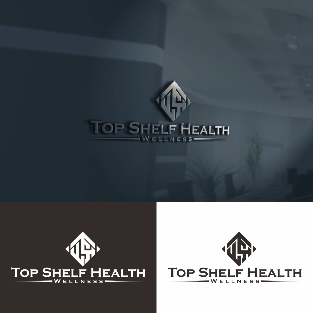 Logo Design for Top Shelf Health and Wellness by seniman | Design #23214818