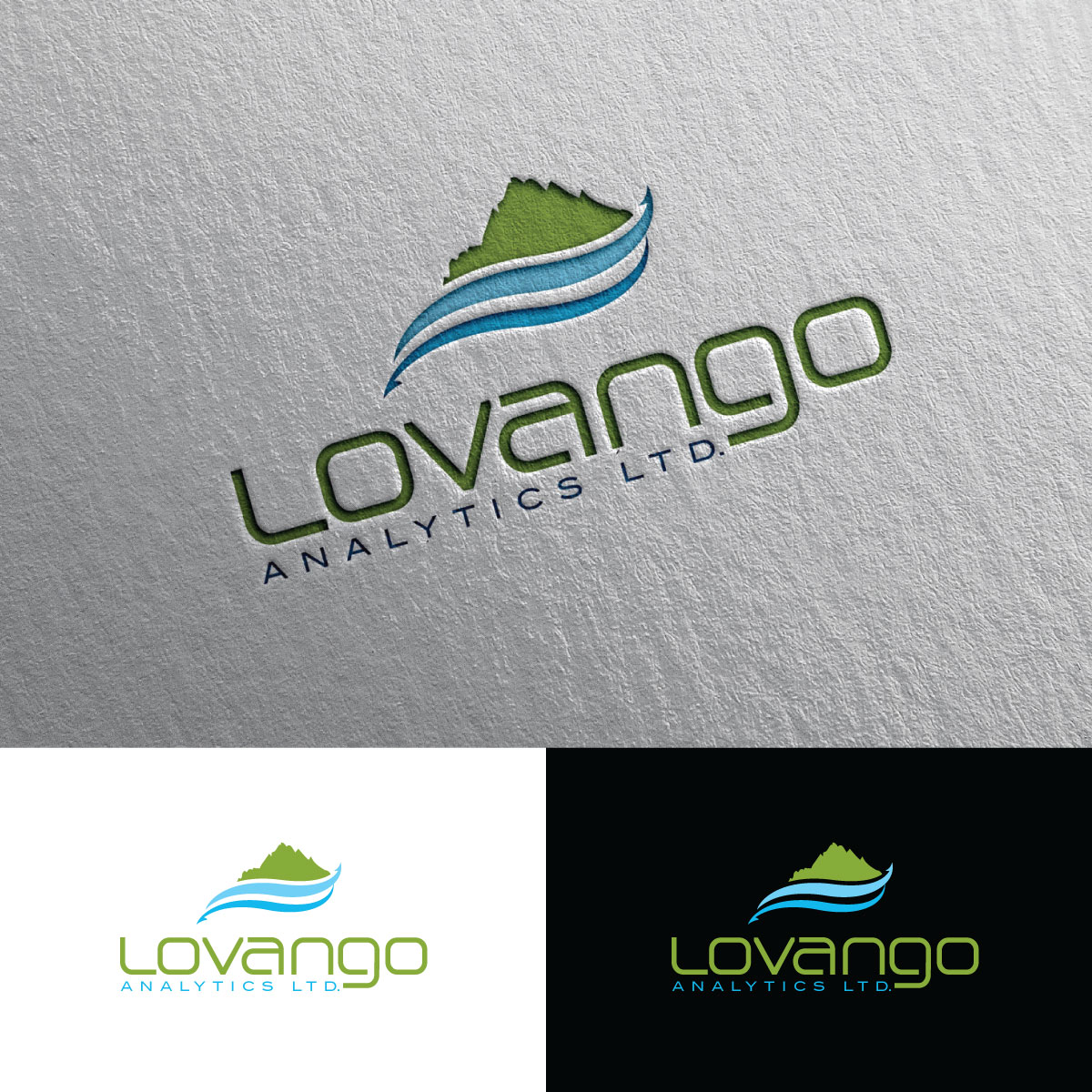 Serious, Modern, Finance Logo Design for Lovango Analytics Ltd. by Rii ...