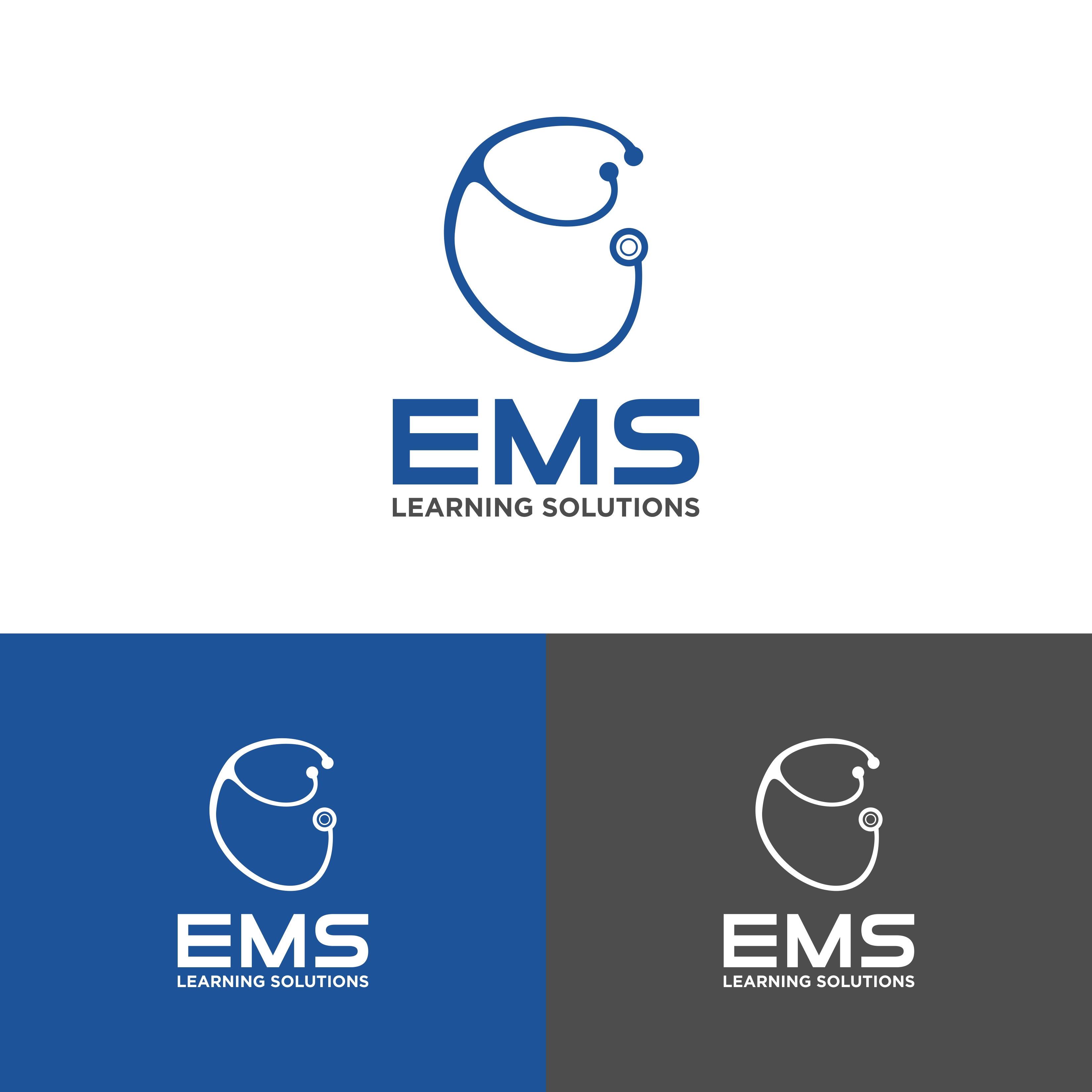 Serious, Modern Logo Design for EMS Learning Solutions by SH Designs ...