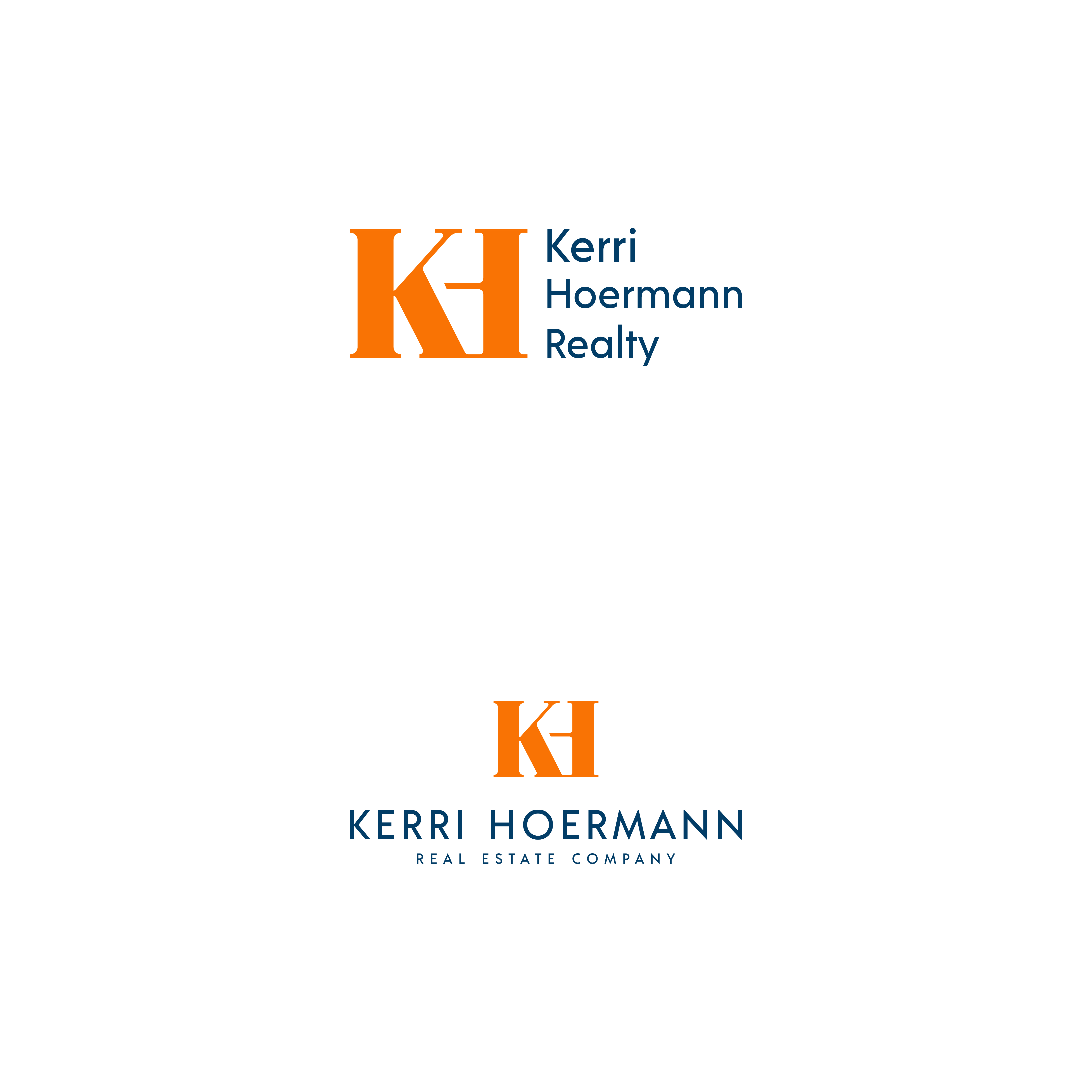 Professional, Bold, Real Estate Logo Design for Kerri Hoermann Realty ...