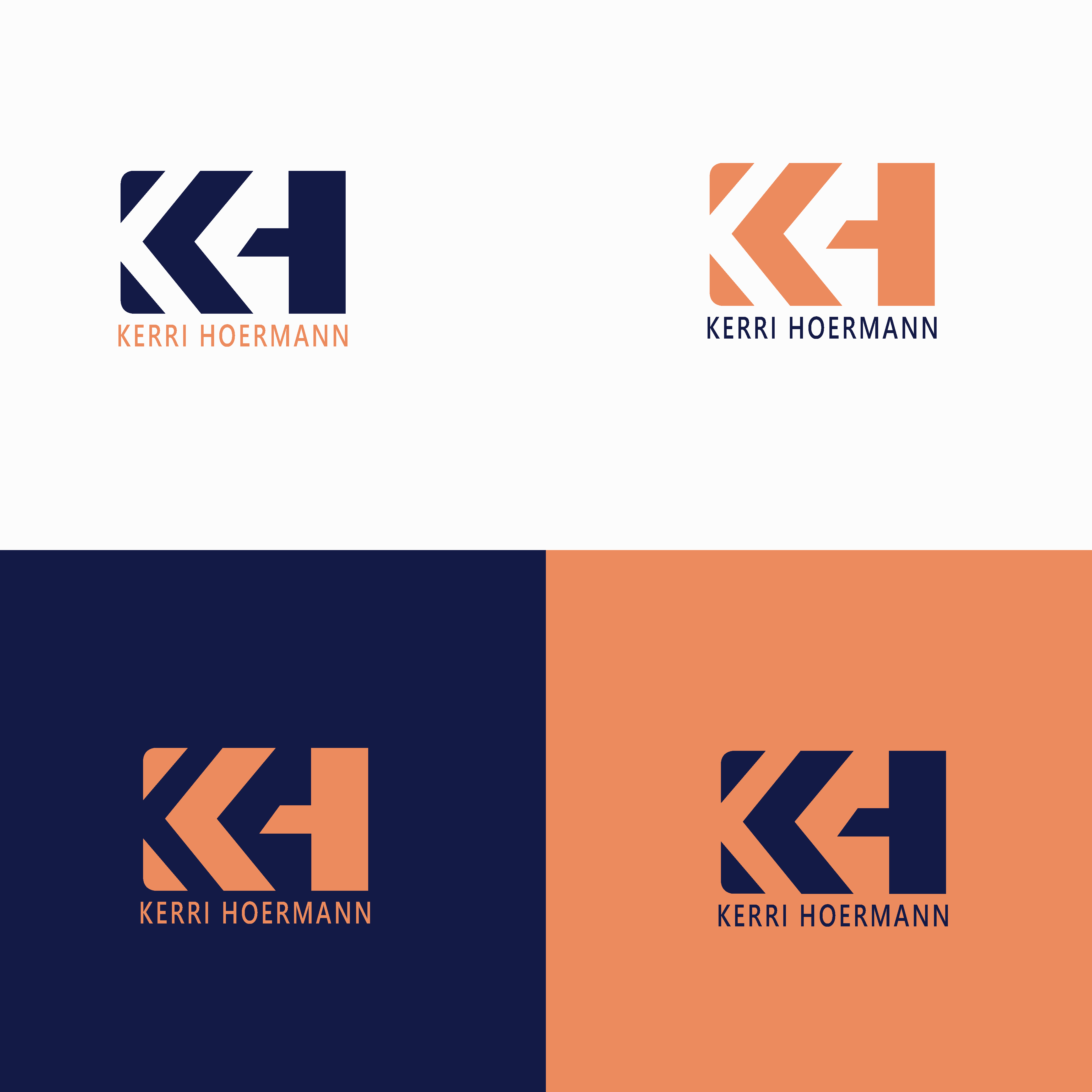 Professional, Bold, Real Estate Logo Design for Kerri Hoermann Realty ...