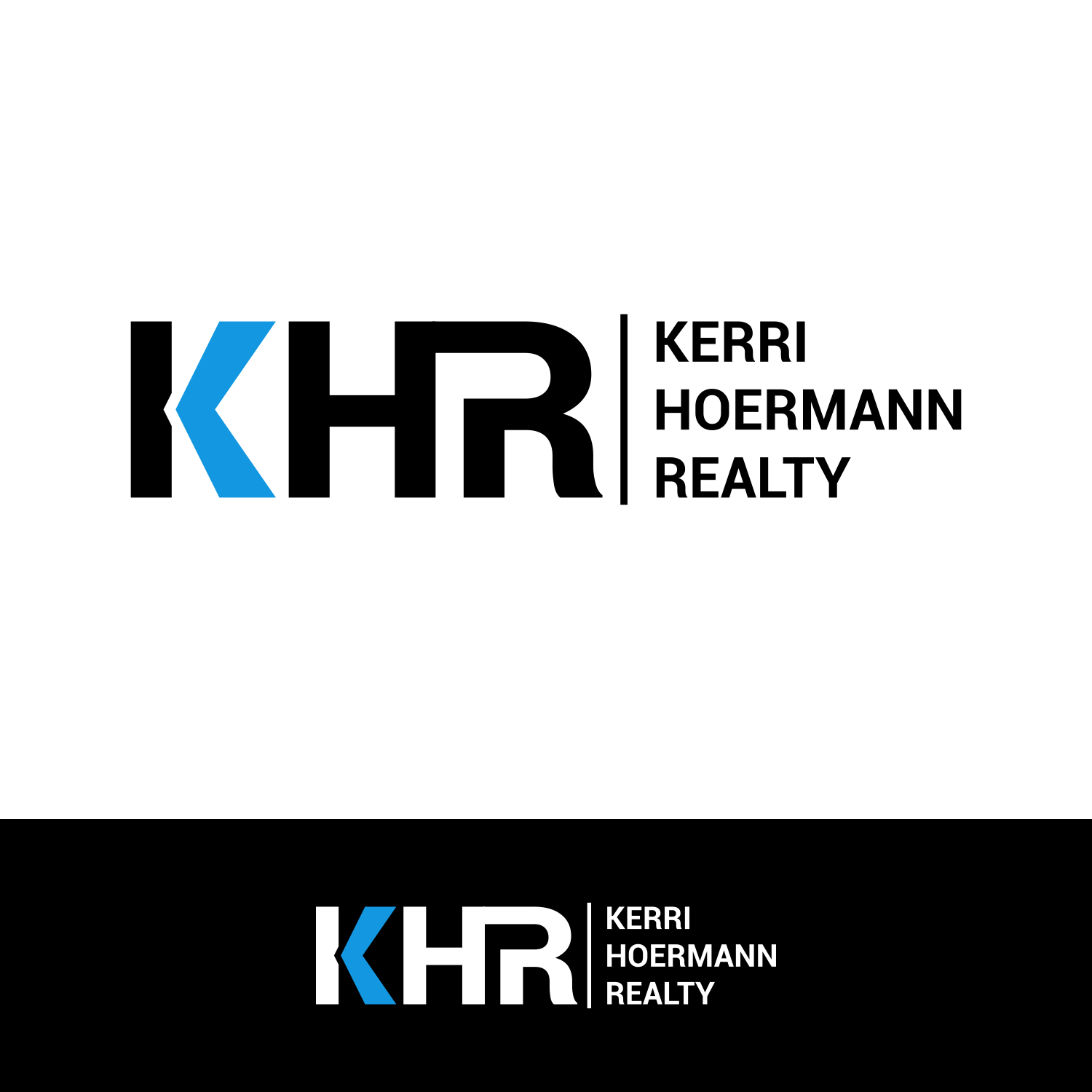 Professional, Bold, Real Estate Logo Design for Kerri Hoermann Realty ...
