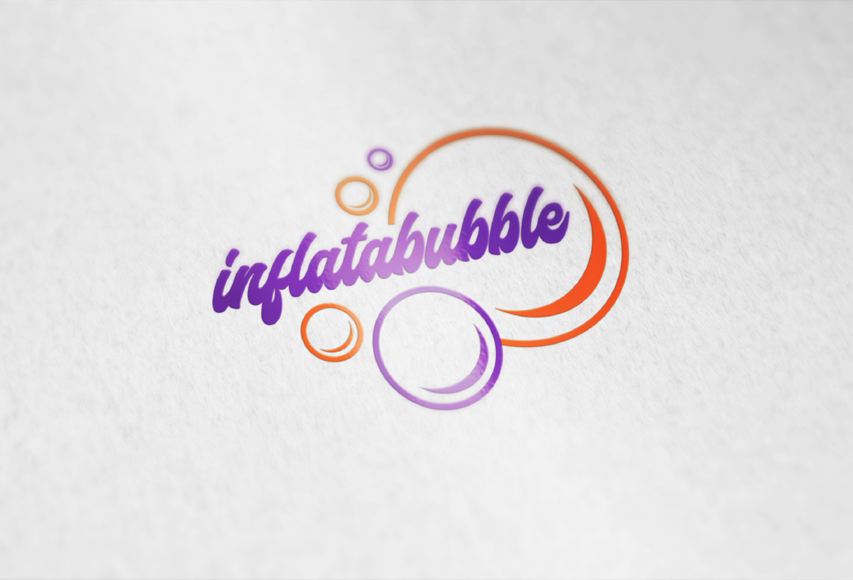 Logo Design for Inflatabubble by jizzy123 | Design #23291220