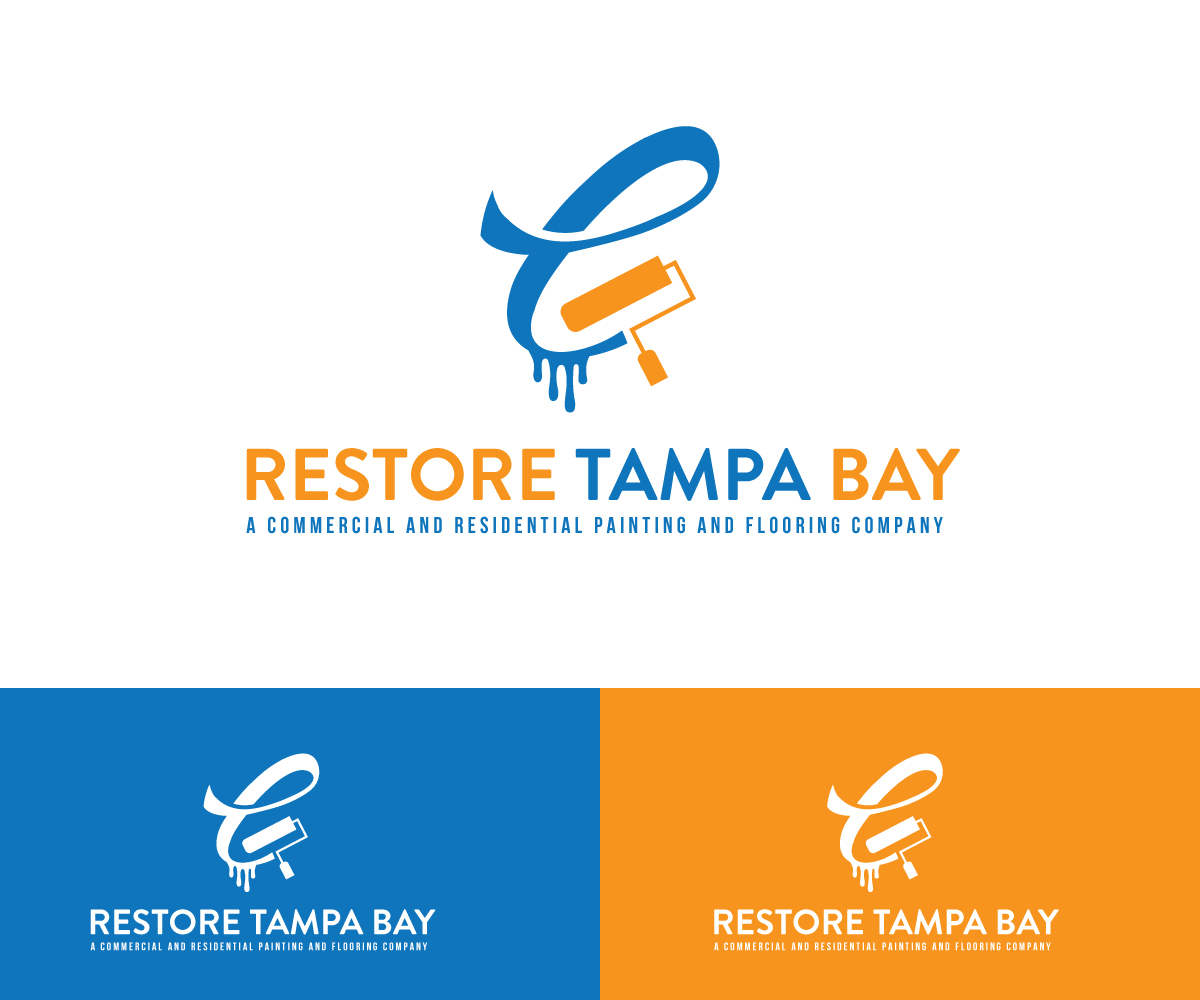 Modern, Professional, Painting And Decorating Logo Design for Restore ...