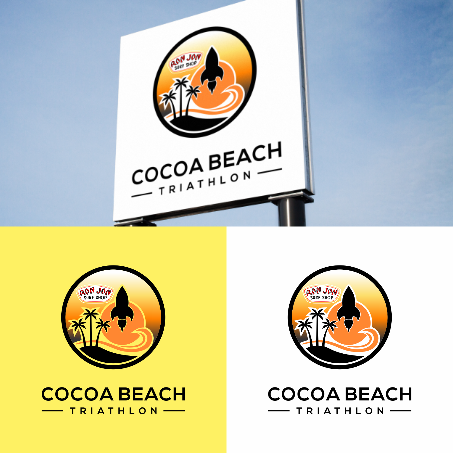 Bold, Feminine, Events Logo Design for Cocoa Beach Triathlon by ...