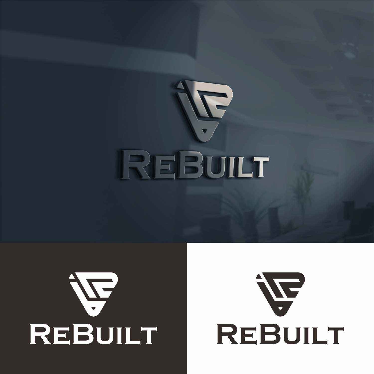 Logo Design for ReBuilt by seniman | Design #23282264