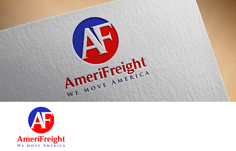 Elegant, Playful Logo Design for AmeriFreight - We move America by ...