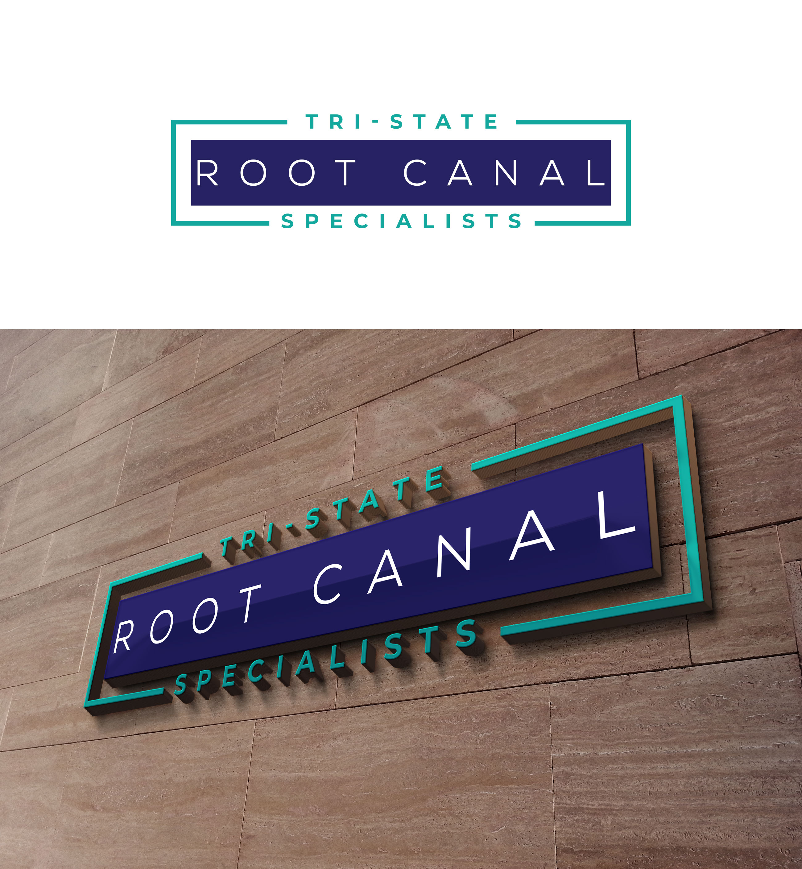 Serious, Modern, Dental Clinic Logo Design for Tri-State Root Canal ...