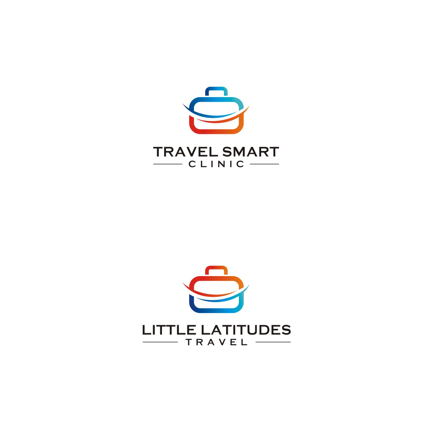 Logo Design for Travel Smart Clinic; Little Latitudes Travel by Actives ...