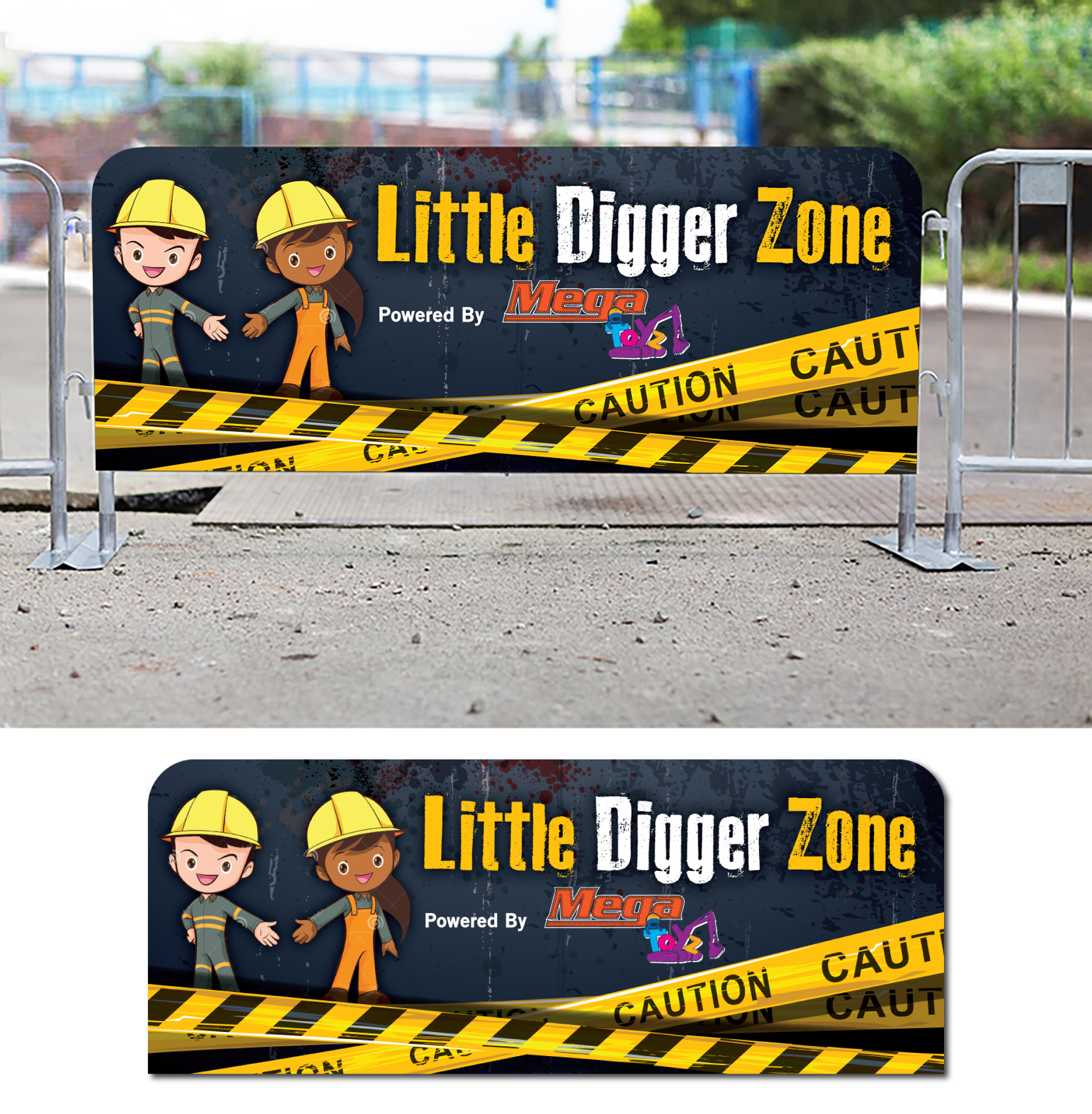 Playful, Masculine, Amusement Park Signage Design for a Company by ...