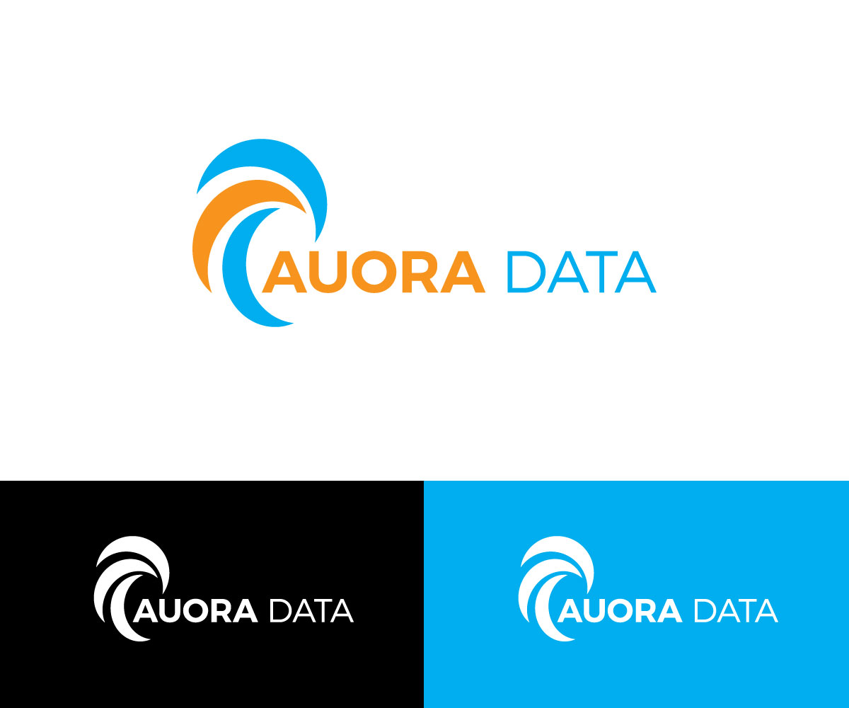 Modern, Colorful, Software Service Logo Design for Aurora Data by ...